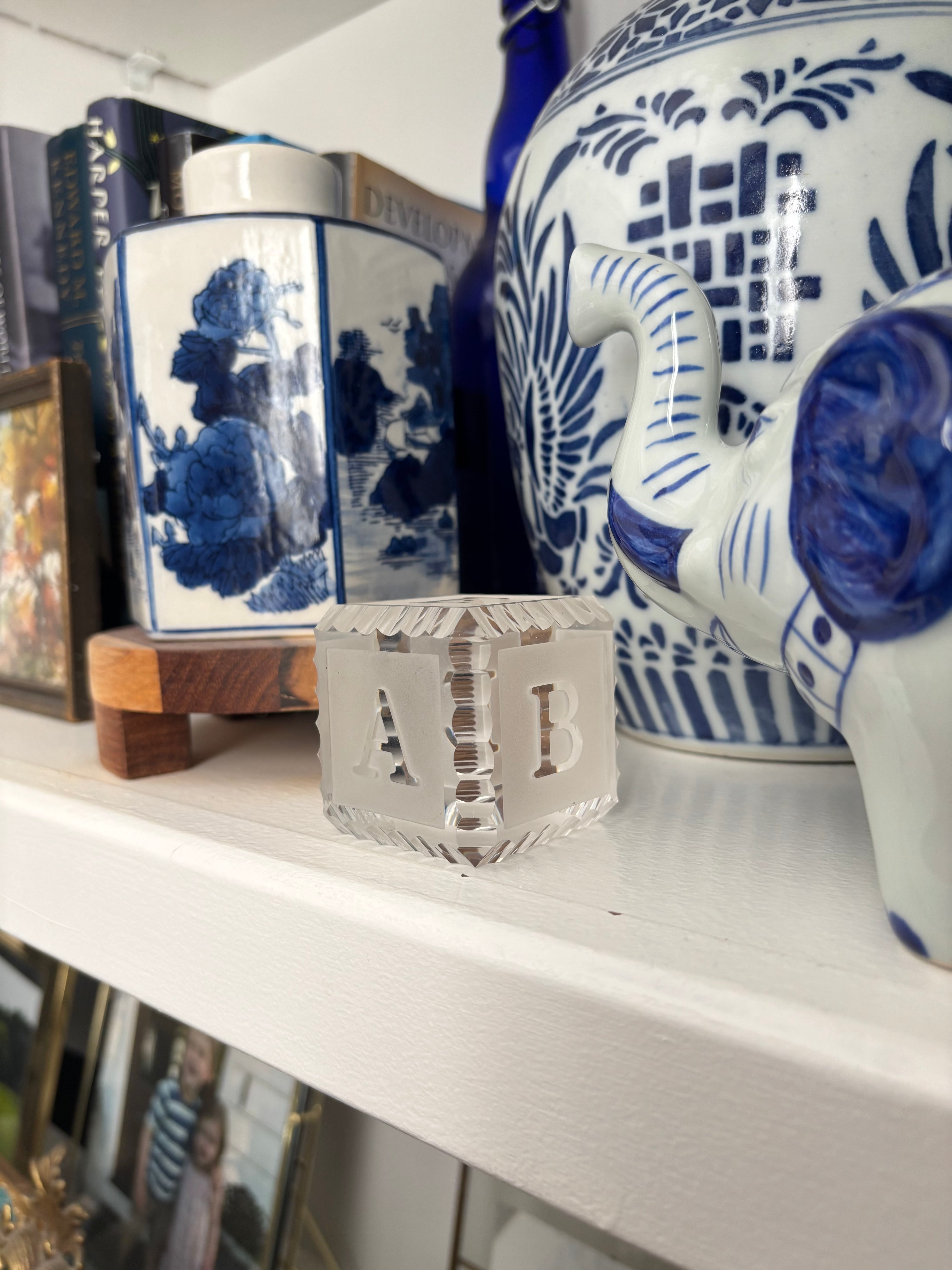 Waterford Alphabet Block – Dogwood Interiors